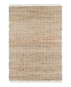 DASH & ALBERT Dash Albert Annie Selke Da976 Gridwork Area Rug, 3'0x5'0 - Ivory