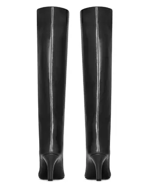 Saint Laurent Jill Smooth Leather Boots