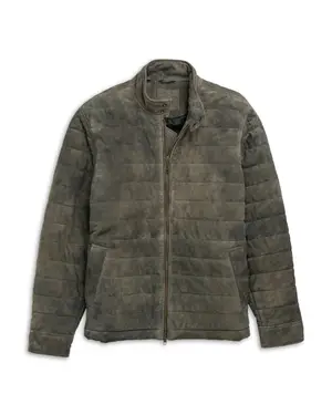 Rodd & Gunn Long Island Quilted Suede Jacket