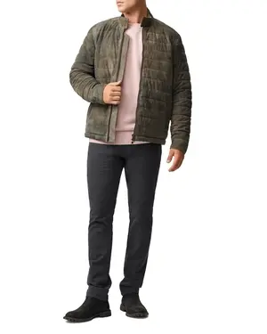 Rodd & Gunn Long Island Quilted Suede Jacket