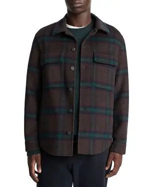 Vince Single Breasted Overshirts For Men