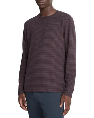Vince Long Sleeve Pima Crewneck Tee