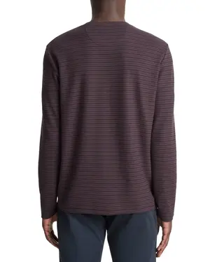 Vince Long Sleeve Pima Crewneck Tee
