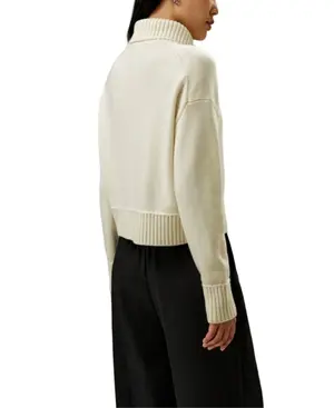 Lilysilk Relaxed Fit Wool-cashmere Blend Pullover