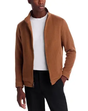 Peter Millar Crown Flex Merino Wool Bomber Jacket - Hazelwood
