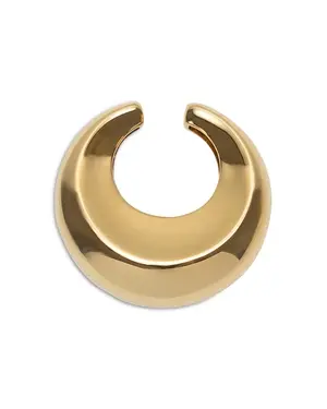 NINA GORDON Large Concave Ear Cuff - Gold