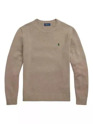 Polo Ralph Lauren Ribbed Crewneck Sweater - Neutrals