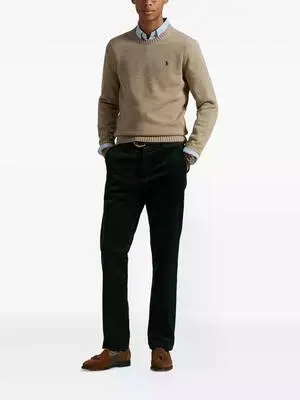 Polo Ralph Lauren Ribbed Crewneck Sweater - Neutrals