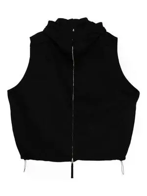 THOM KROM Sleeveless Cotton Jacket
