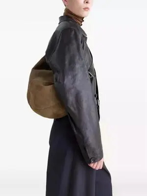 LEMAIRE Suede Leather Shoulder Bag