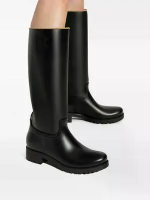Max Mara Logo-patch Rain Boots