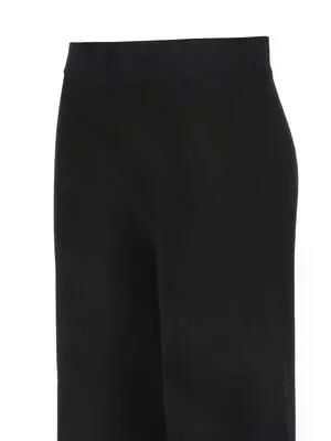 Max Mara Elastic-waist Palazzo Pants - Black