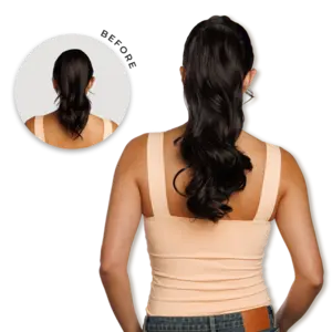 INH HAIR Jordynn Pony - Black Brown