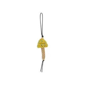 Loewe Mushroom Charm /natural - Yellow
