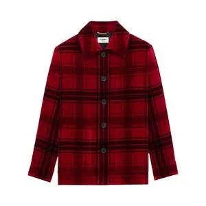 Saint Laurent Tartan Velvet Jacket