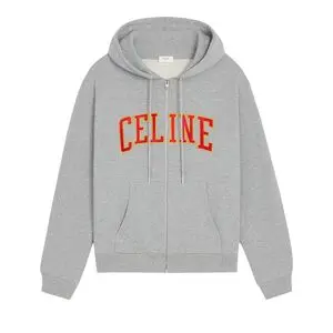 Celine Loose Zip Up Hoodie