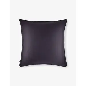 BOSS Lattice Cotton Pillowcase - Carbon