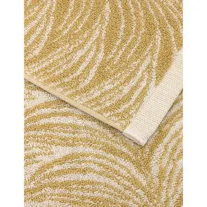 YVES DELORME Pollen Abstract-pattern Cotton Towel