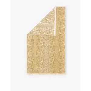 YVES DELORME Pollen Abstract-pattern Cotton Towel