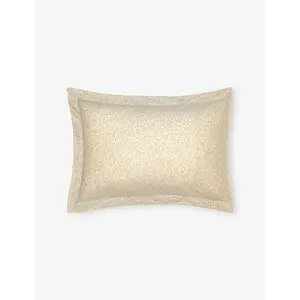 YVES DELORME Contes Floral-print Cotton-sateen Oxford Pillowcase 50cm X 75cm - Multicoloured