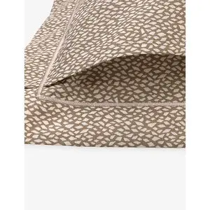 YVES DELORME Paysage Landscape-print Cotton-batiste Oxford Pillowcase 50cm X 75cm - Multicoloured