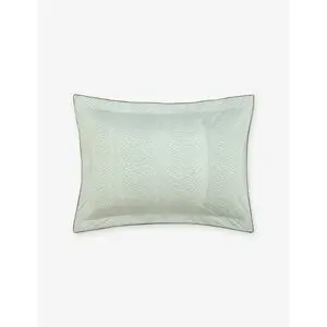 YVES DELORME Pollen Floral-print Cotton-batiste Oxford Pillowcase 50cm X 75cm - Multicoloured