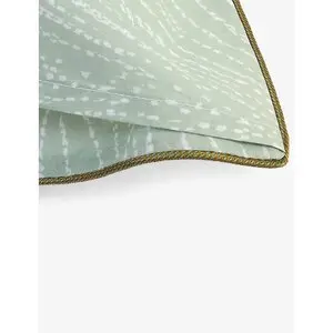 YVES DELORME Pollen Floral-print Cotton-batiste Oxford Pillowcase 50cm X 75cm - Multicoloured