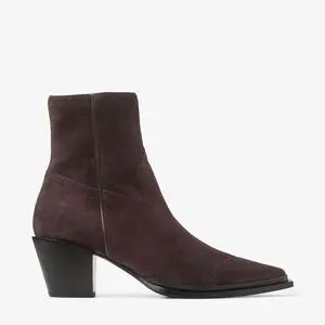 JIMMY CHOO Cece 60 Suede Ankle Boots