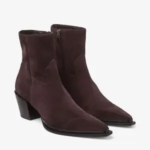 JIMMY CHOO Cece 60 Suede Ankle Boots