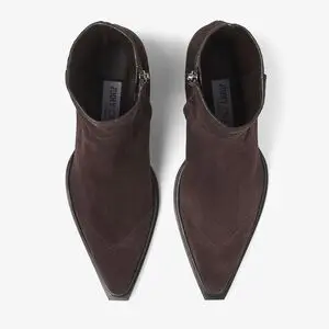 JIMMY CHOO Cece 60 Suede Ankle Boots