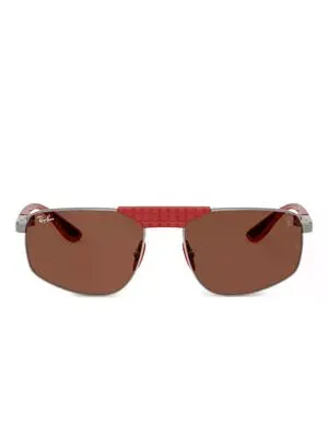 Ray-ban Geometric Sunglasses - Silver