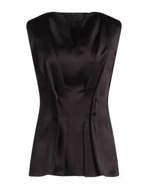 Givenchy Sleeveless V-neck Satin Top