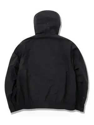 AND WANDER Hooded Water-repellent Jacket - Black