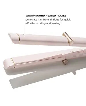T3 Curling Hair Straightener - Satin Blush