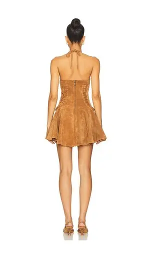 UNDERSTATED LEATHER Sugar High Leather Dress