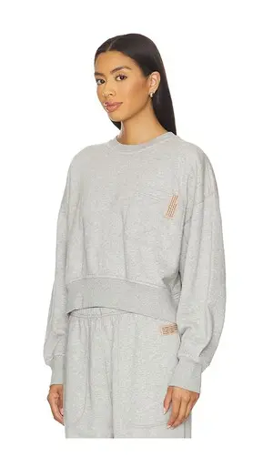 Lunya Silksweats Midweight Reversible Seamed Sweatshirt