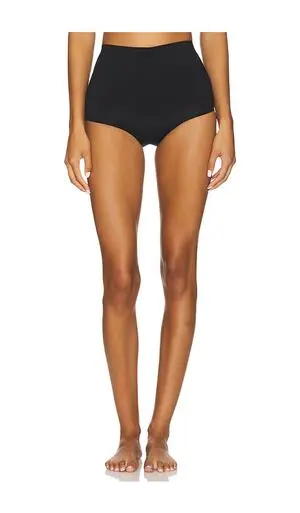 Wolford Cotton Contour Panty High Waist - Black