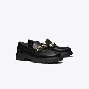 Tory Burch Pavé Gemini Link Lug Loafer