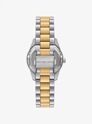 Michael Kors Two-tone Pavé Bezel Watch