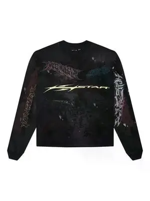 HELLSTAR Graffiti Long-sleeved T-shirt