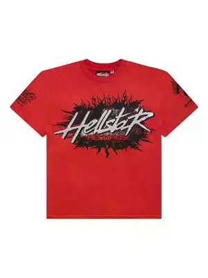 HELLSTAR Records T-shirt Red