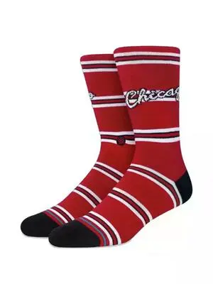 Stance X Nba Chicago Bulls Classic Socks - Red