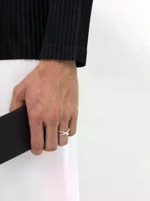 SHAUN LEANE Rose Thorn Wide Band Ring
