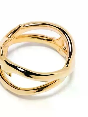 SHAUN LEANE Rose Thorn Wide Band Ring