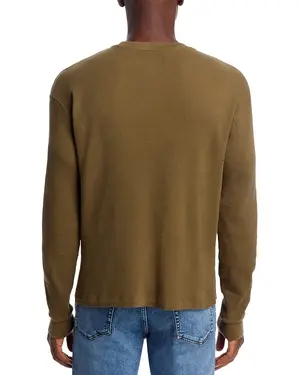 Joe's Jeans Waffle Knit Long Sleeve Tee - Beech