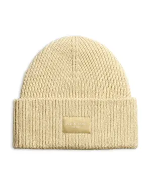 Rag & Bone Blake Beanie Hat Black