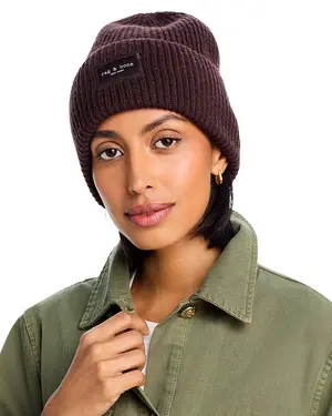 Rag & Bone Blake Beanie Chocolate Brown