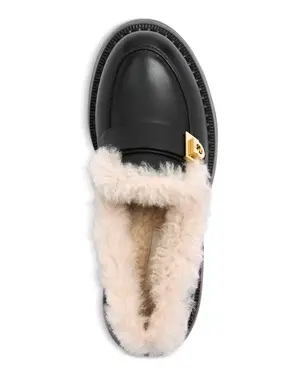 FERRAGAMO Caminia Shearling Loafers