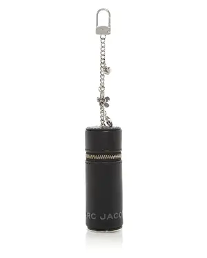 Marc Jacobs The Lipstick Leather Case Charm - Black