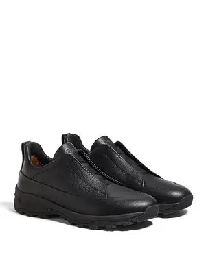 Zegna Textured Shoes For Men